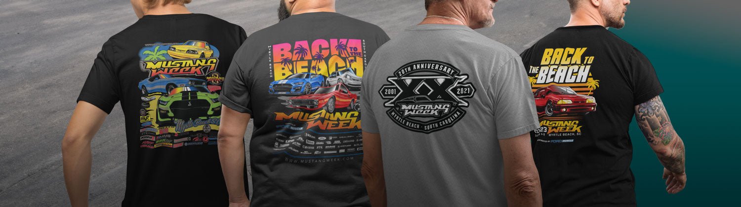 Mustang Week Legacy - Racing Shirts