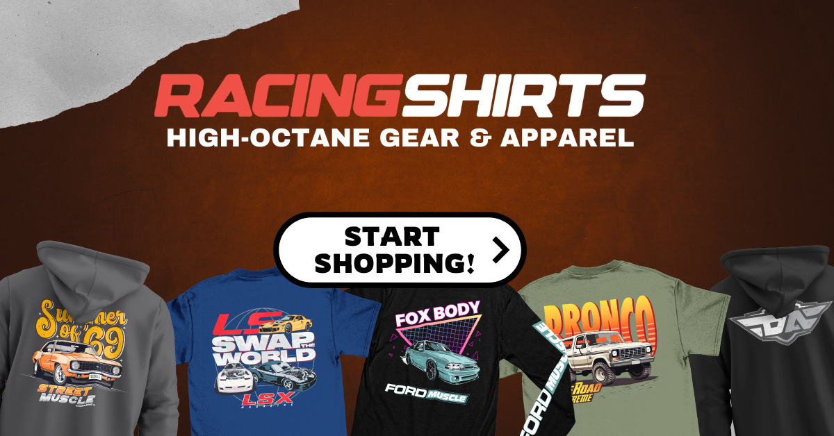 T-Shirts, Hats, Hoodies, Gear, more on RacingShirts.com – Racing Shirts