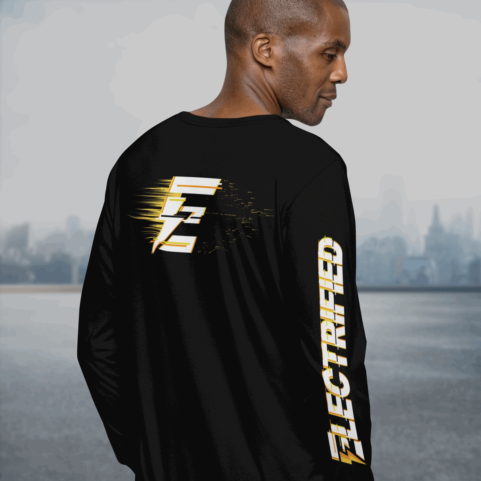 Electrified Bolt Long Sleeve Shirt - Stylish and Modern Wear – Racing ...