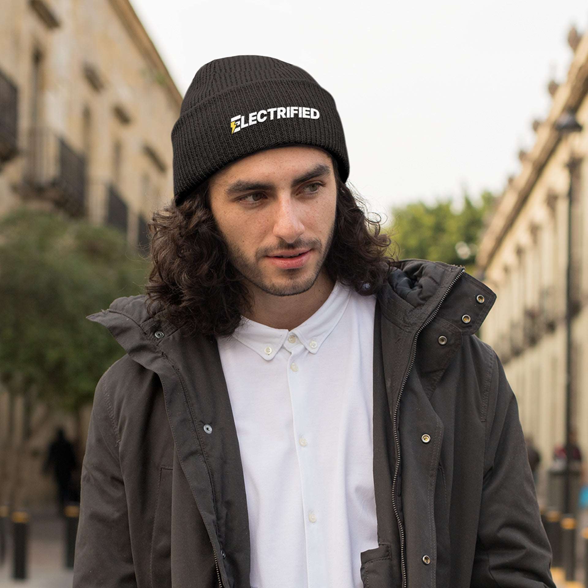 Electrified Branded Beanie - Racing Shirts